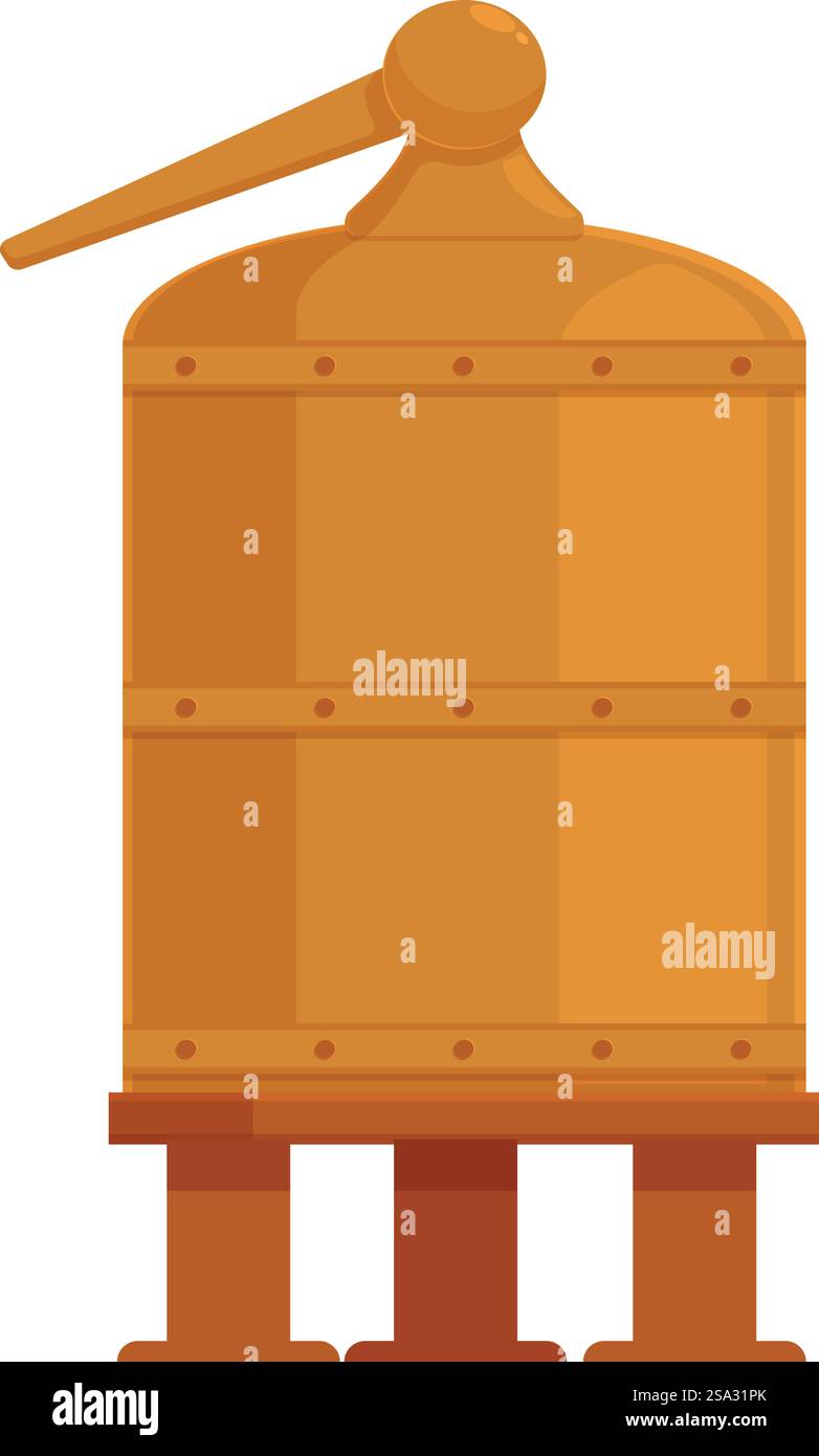 Alchemist stock device icon cartoon vector. Composition object ...