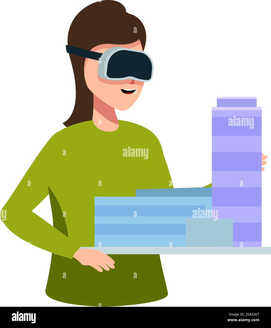 Analyzing data visualization graphs world hi-res stock photography and ...