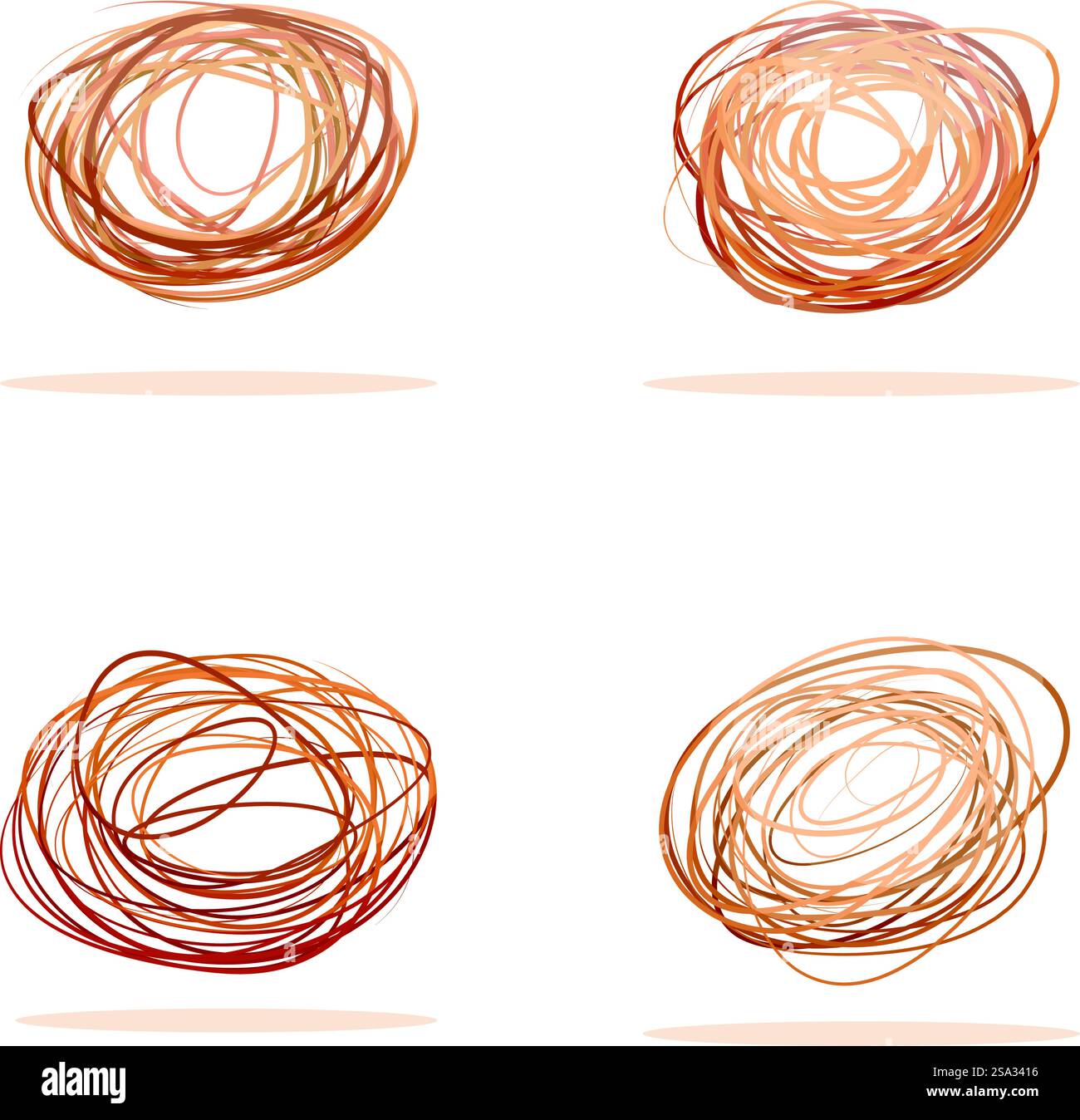 Tumbleweed icons set cartoon vector. Various dry tumbleweed grass. Wild west plant. Tumbleweed ...