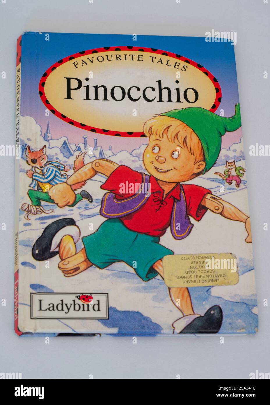 An image of a traditional fairy tail Pinocchio Ladybird book Stock ...