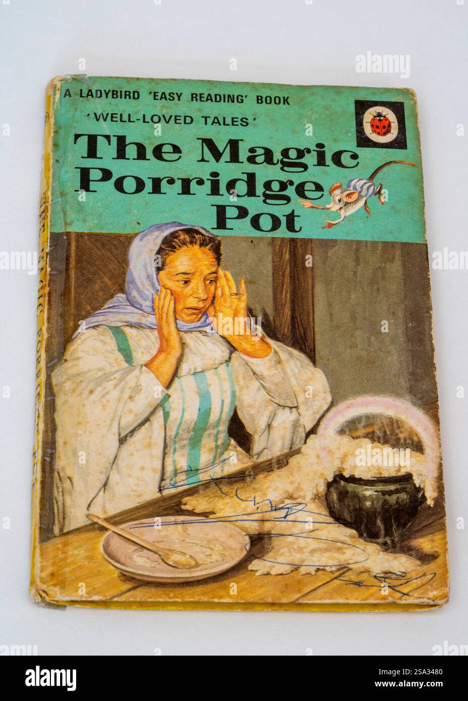 An image of a traditional fairy tail the magic porridge pot Ladybird ...