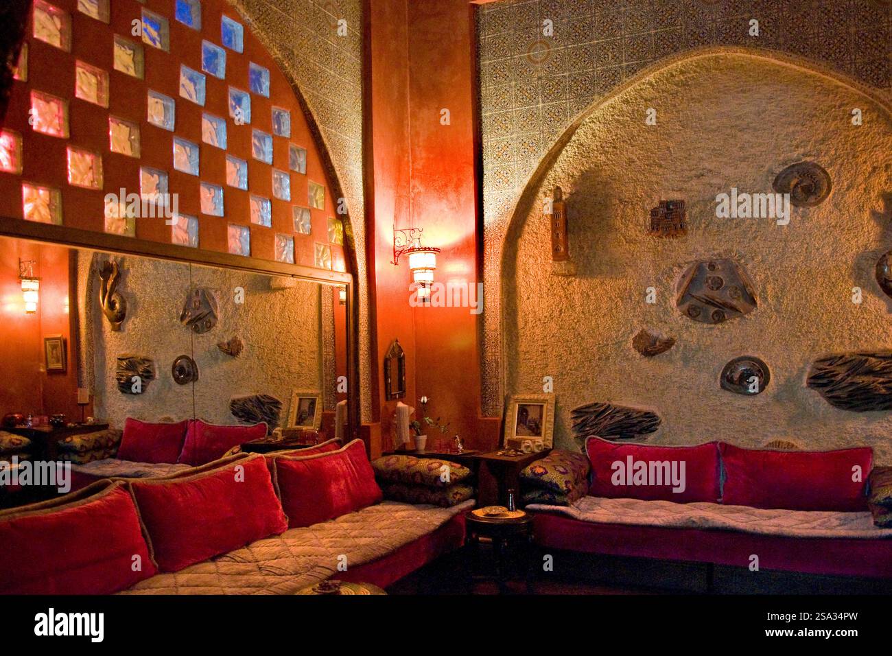 Morocco. Marrakech. Hammam Ziani Stock Photo - Alamy