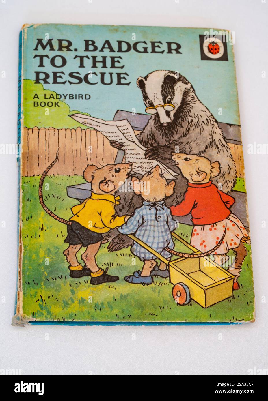 An image of a traditional fairy tail mr badger to the rescue Ladybird ...