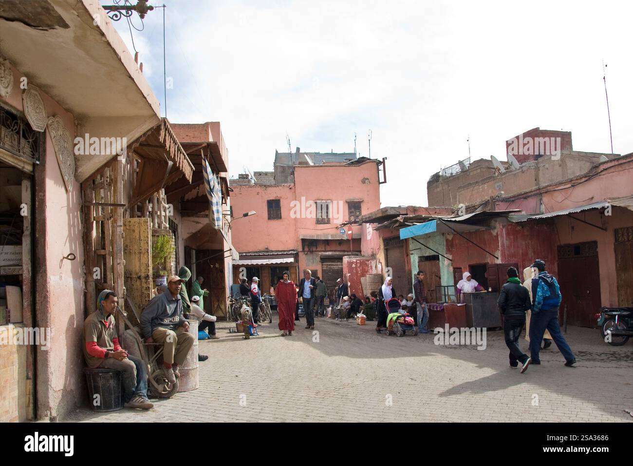 Morocco. Marrakech. Daily Life Stock Photo - Alamy