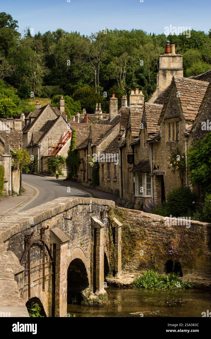Castle Combe in The Cotswolds Stock Photo - Alamy