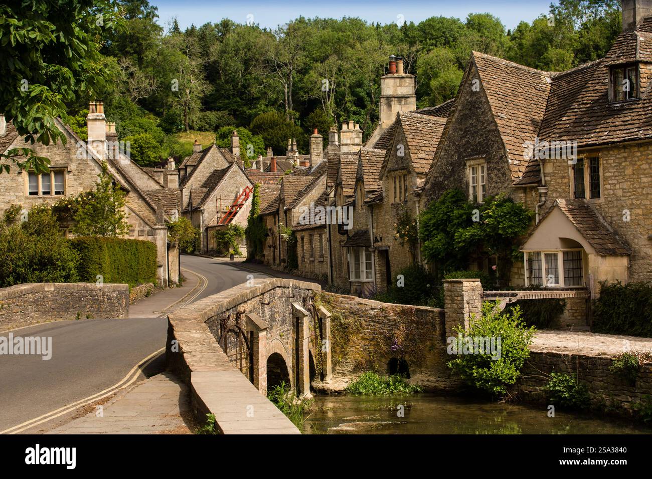 Castle Combe in The Cotswolds Stock Photo - Alamy
