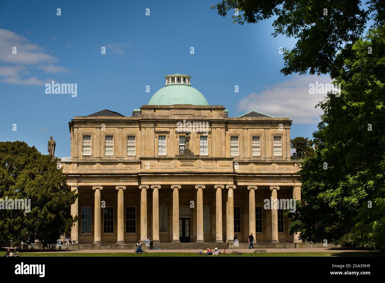 Pittville Park Pump rooms in Cheltenham, Gloucestershire Stock Photo ...