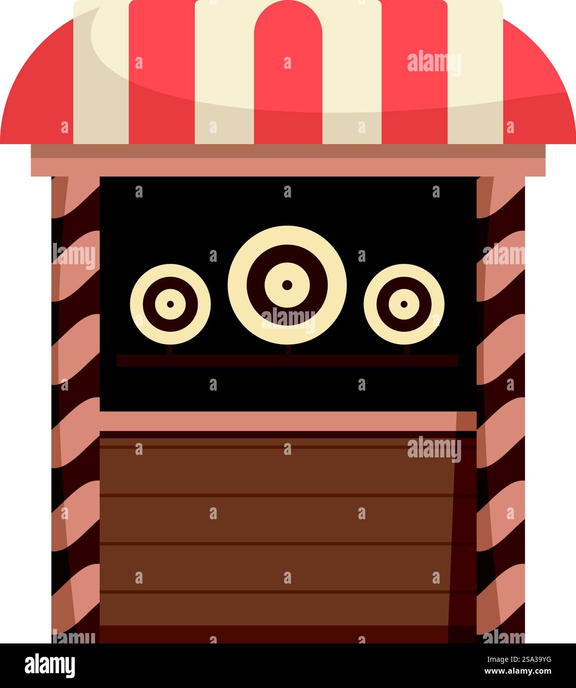 Charming cartoon bakery shopfront illustration with adorable pastry and ...