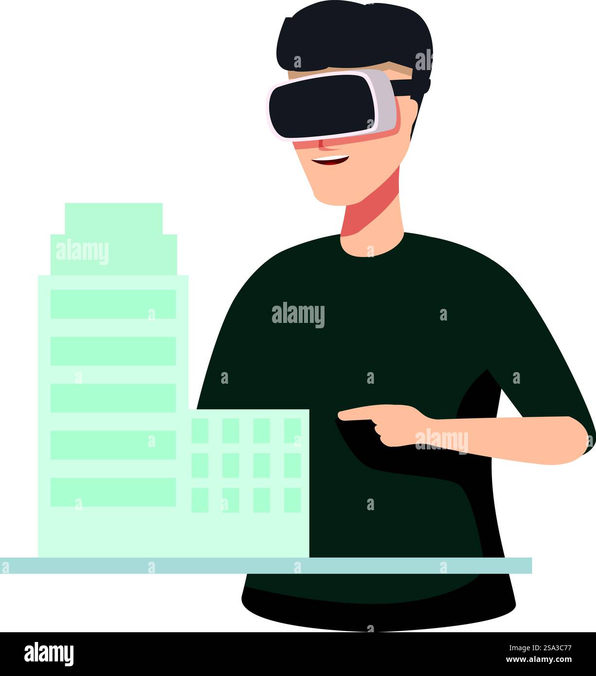 Space age architectural design Stock Vector Images - Alamy