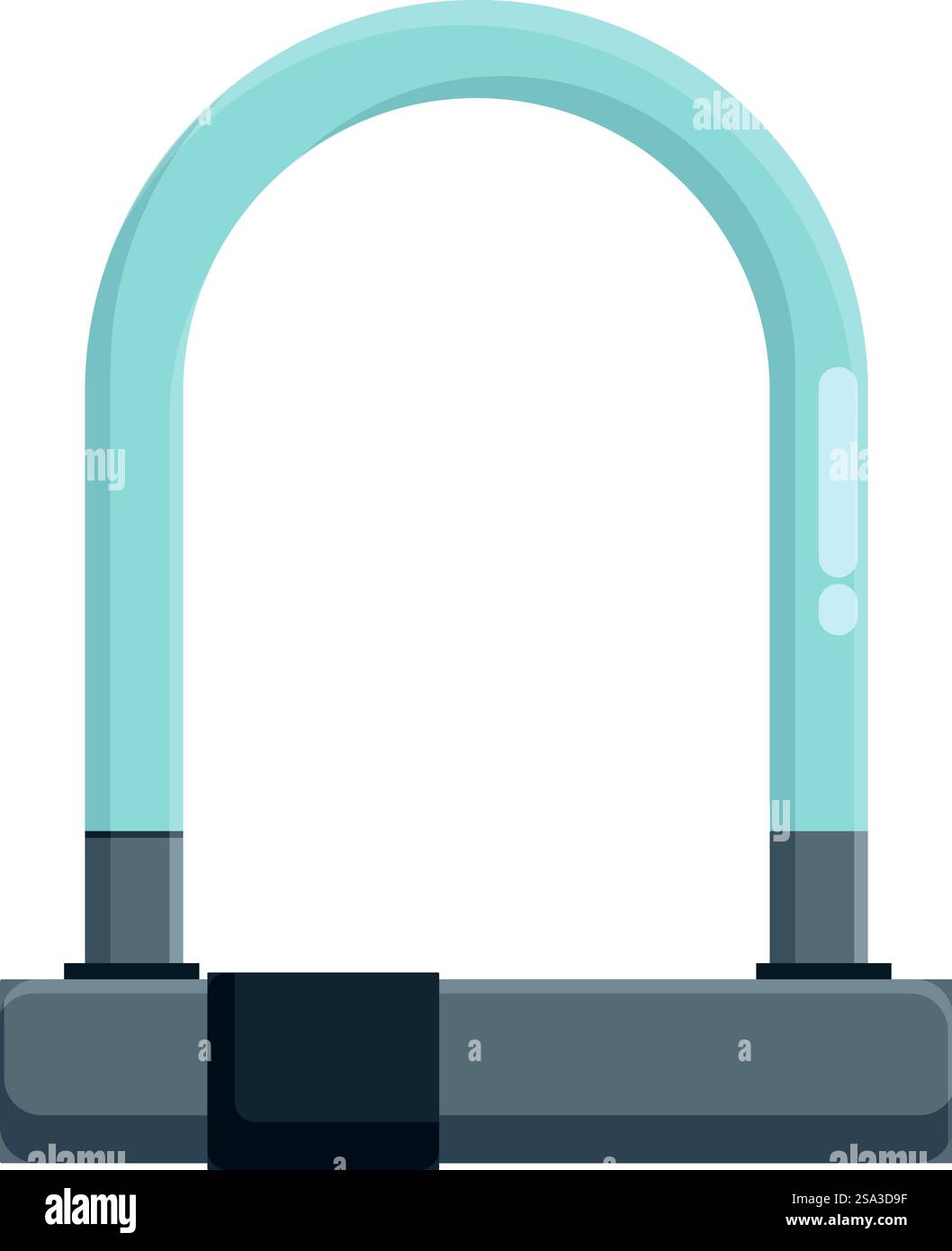 Locking bicycle Stock Vector Images - Alamy
