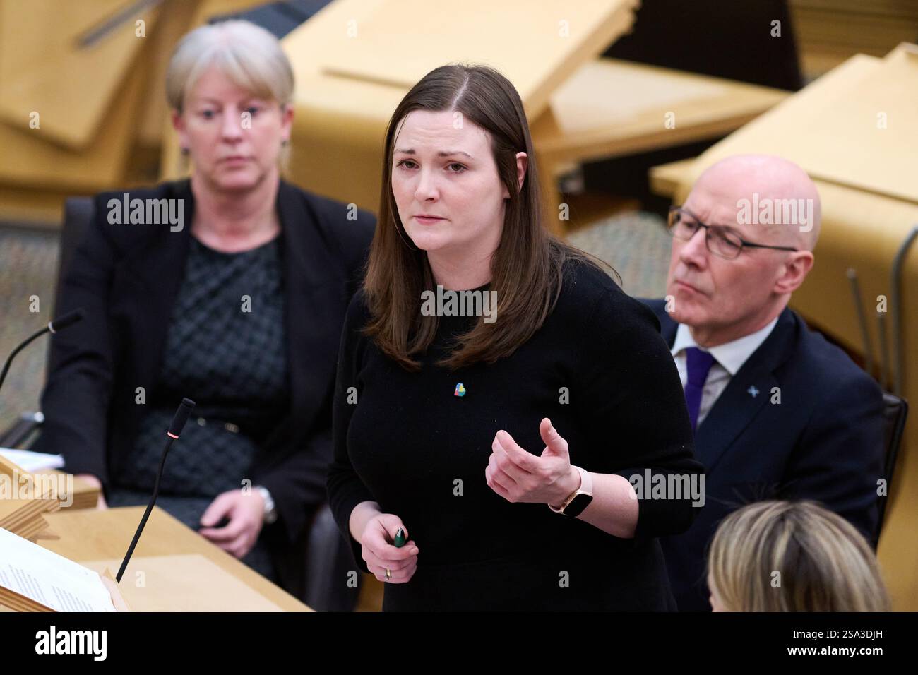 Edinburgh Scotland, UK 28 January 2025. Minister for Children, Young ...