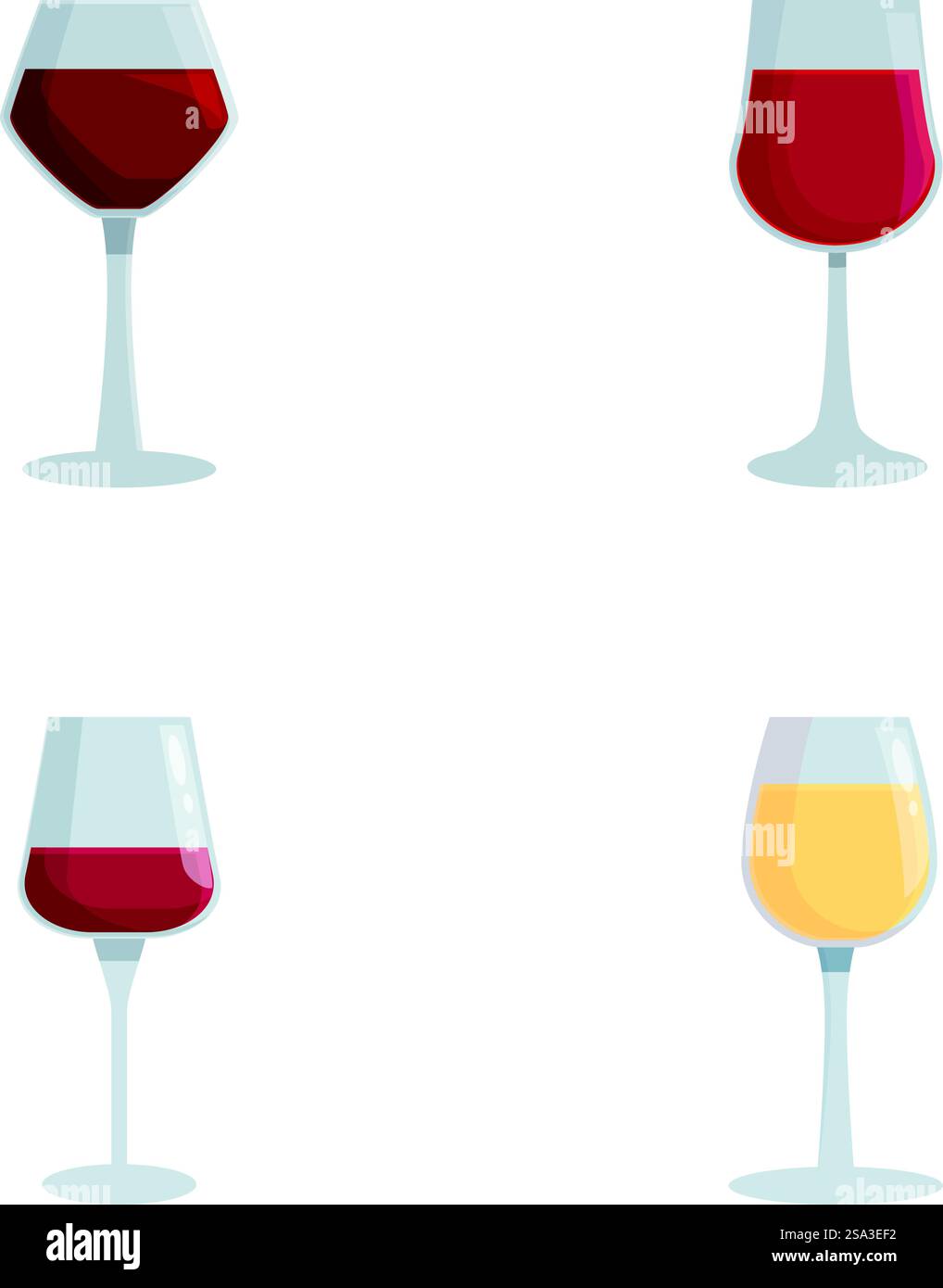 White wines Stock Vector Images - Alamy
