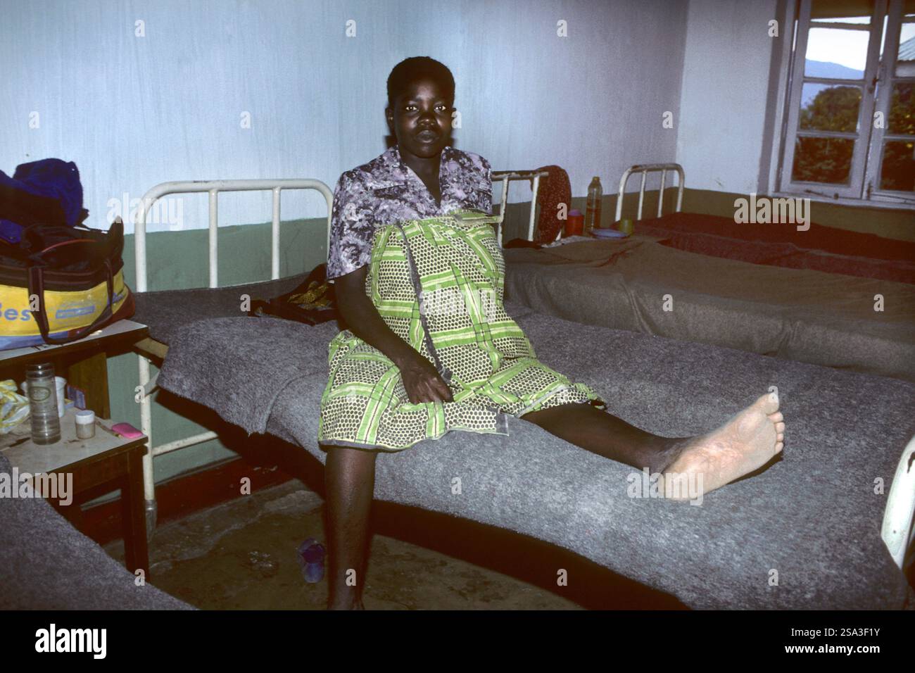 Africa. Malawi. Livingstonia. Hospital. Woman Giving Birth Stock Photo ...