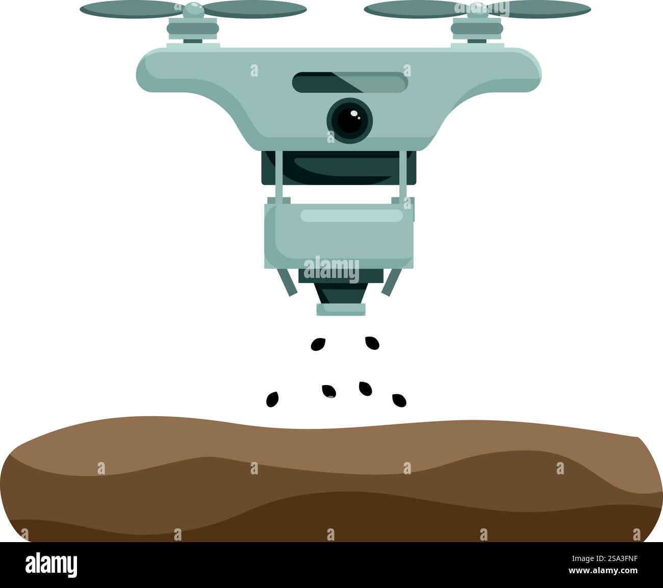 Innovative agricultural drone technology for precision soil fertilizing ...