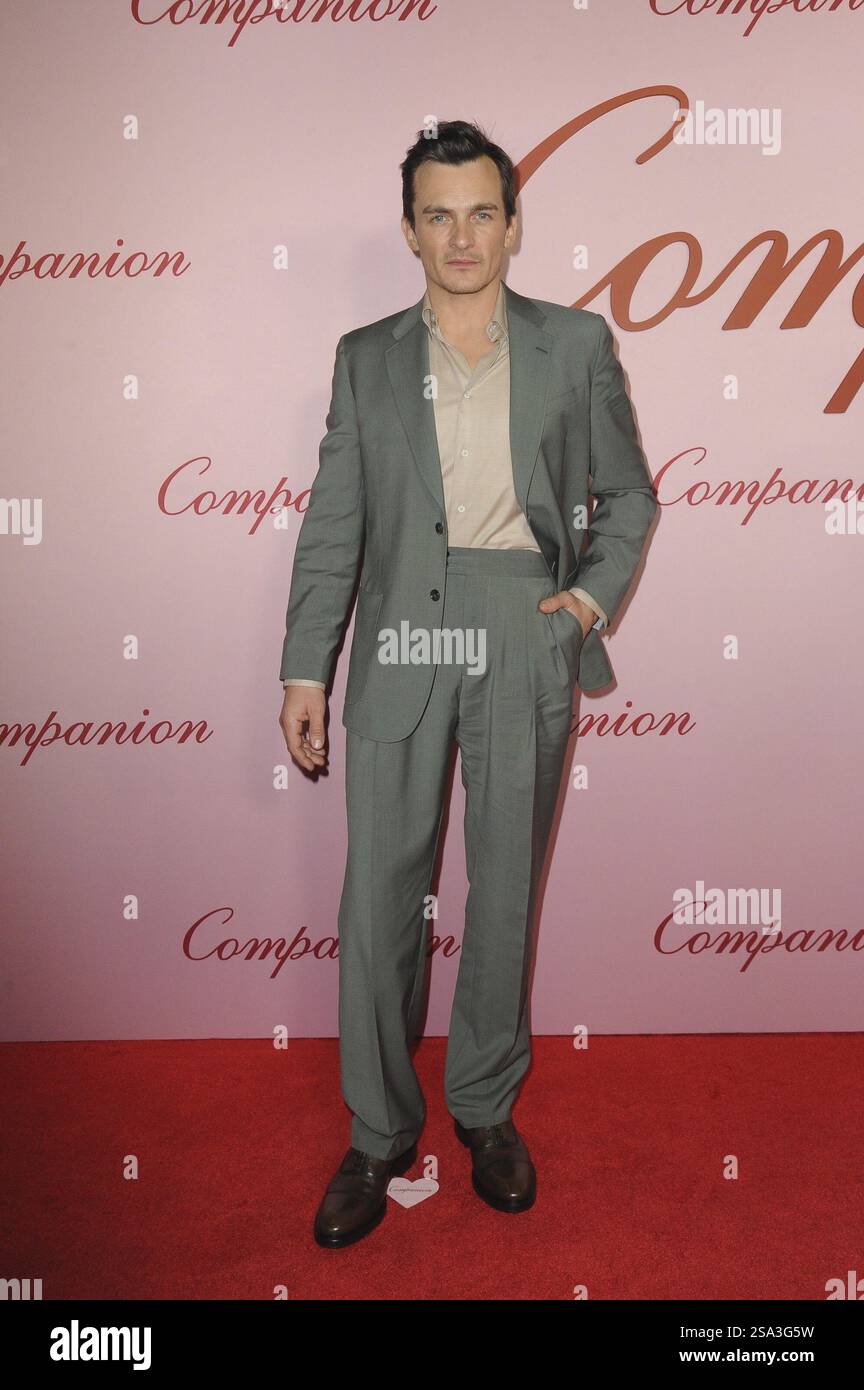 Ca. 27th Jan, 2025. Rupert Friend at arrivals for COMPANION Premiere ...