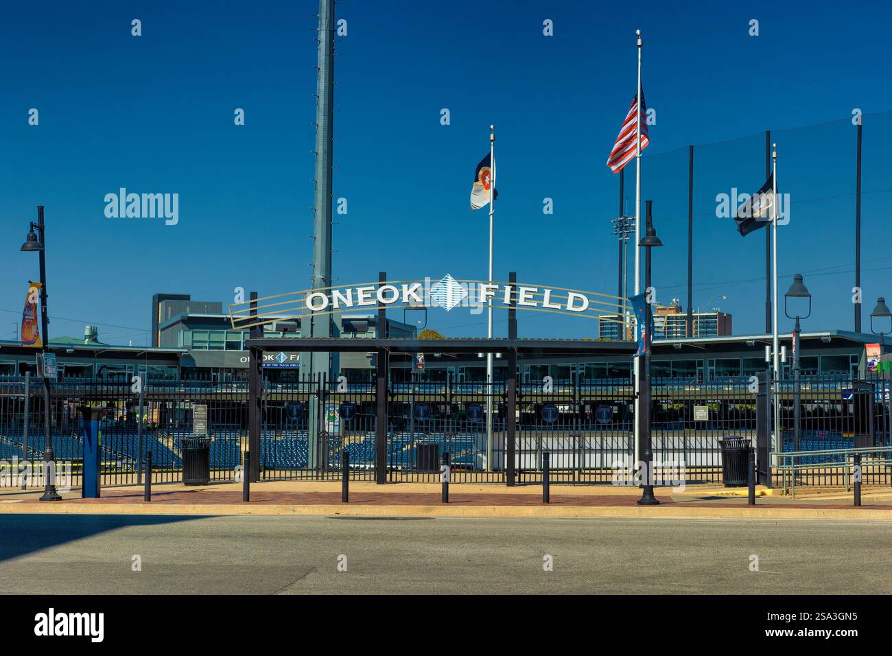 Tulsa, Oklahoma, USA - October 10, 2024: Oneok Field home of the ...