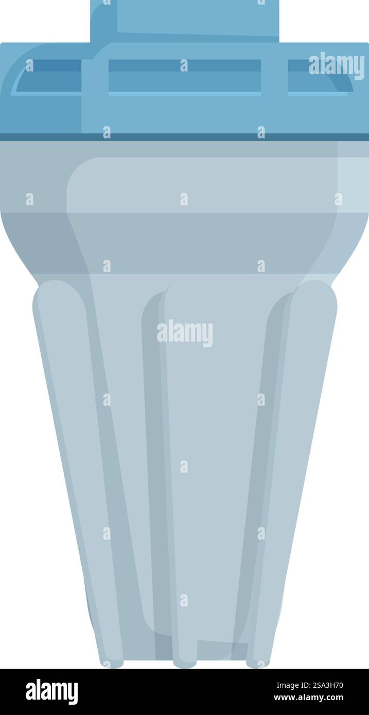 Blue refuse unit Stock Vector Images - Alamy