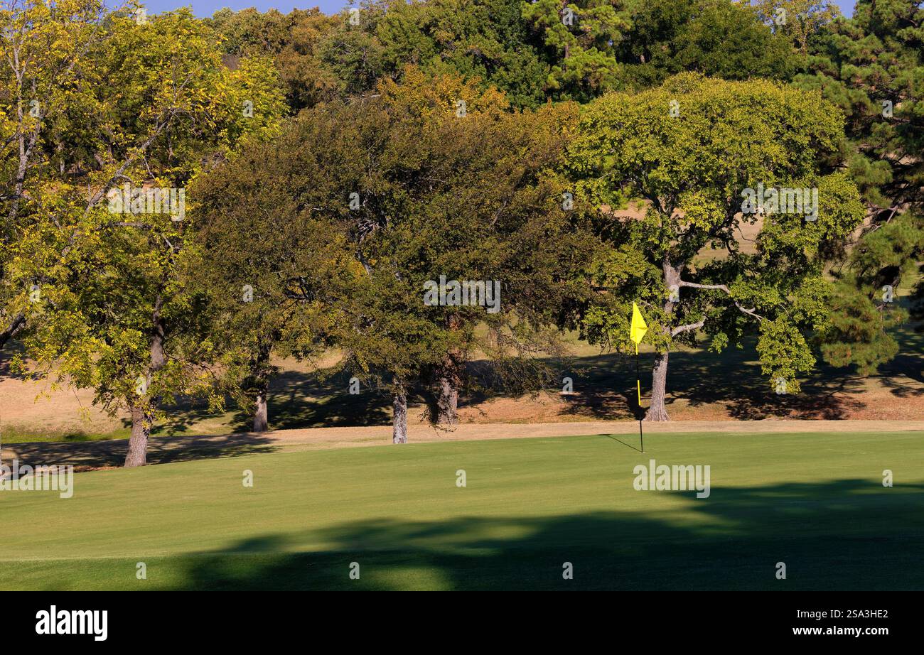 Hulbert, Oklahoma, USA - October 11, 2024: Small section of Sequoyah ...