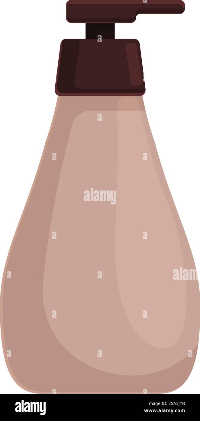 Vector illustration of a pump soap dispenser, perfect for ...