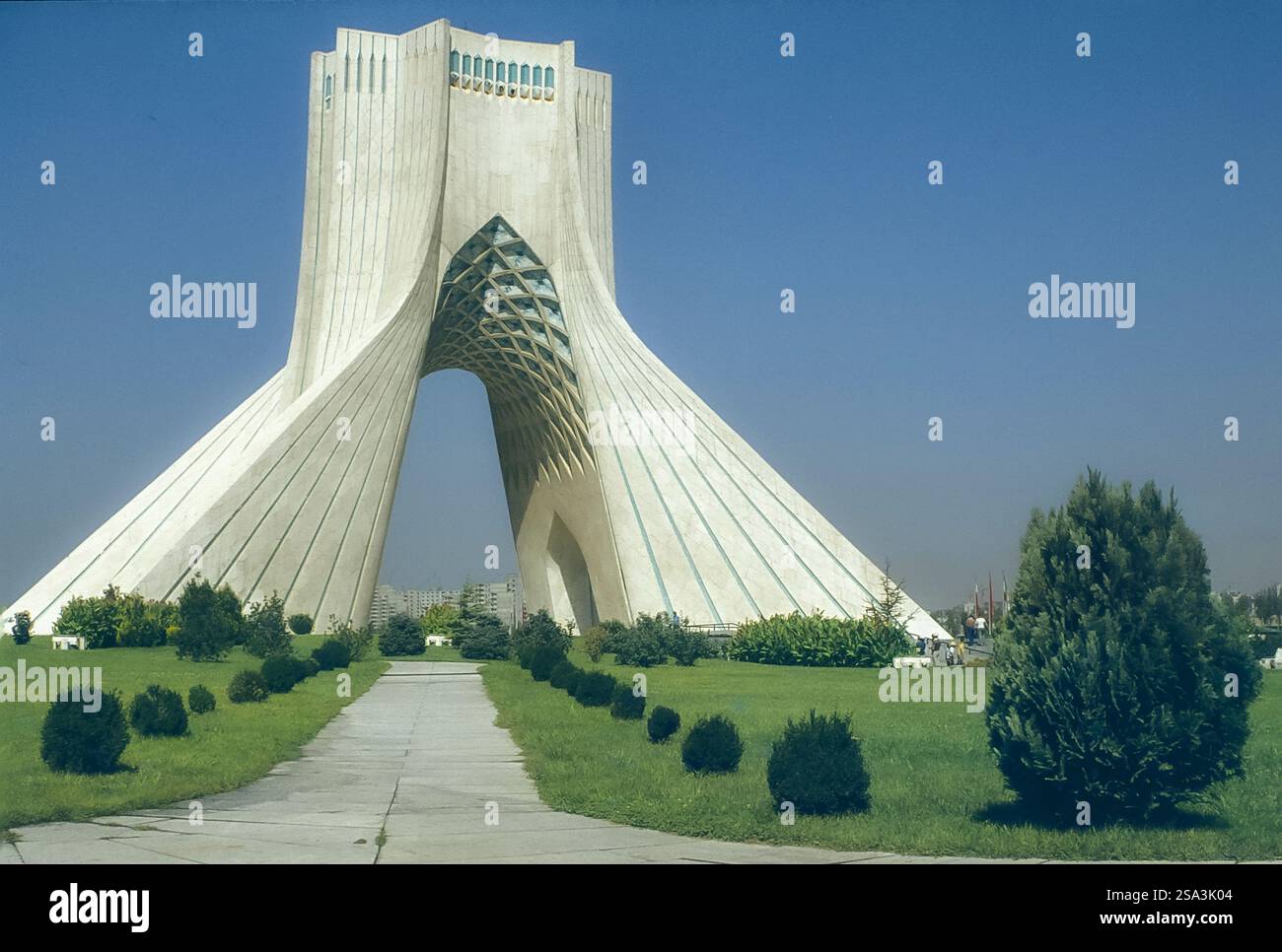 The image is of the Azardi Shahyad Tower longstanding symbol and most ...