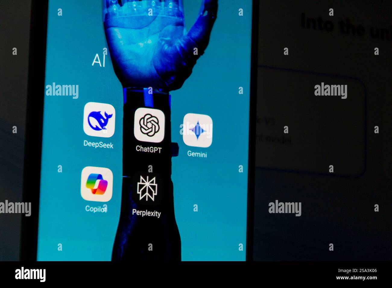 Various Artificial Intelligence mobile apps, DeepSeek open-source large ...