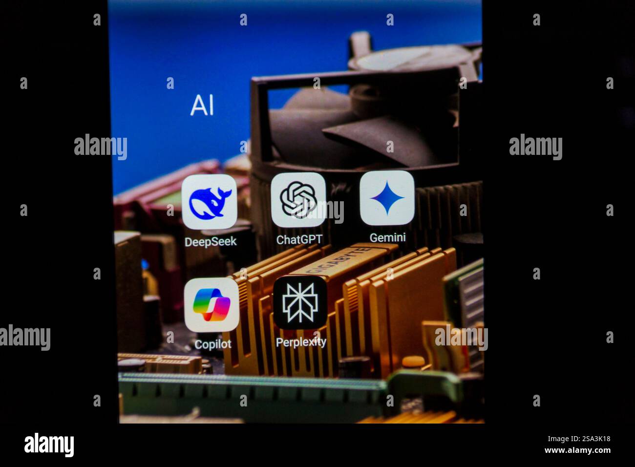 Various Artificial Intelligence mobile apps, DeepSeek open-source large ...