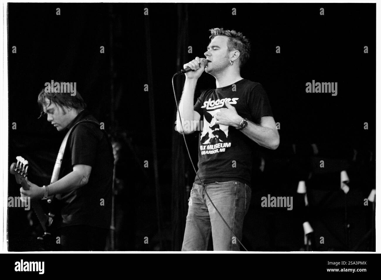 KENT, MAIN STAGE, READING FESTIVAL, 2000: Joakim Berg the singer of the ...