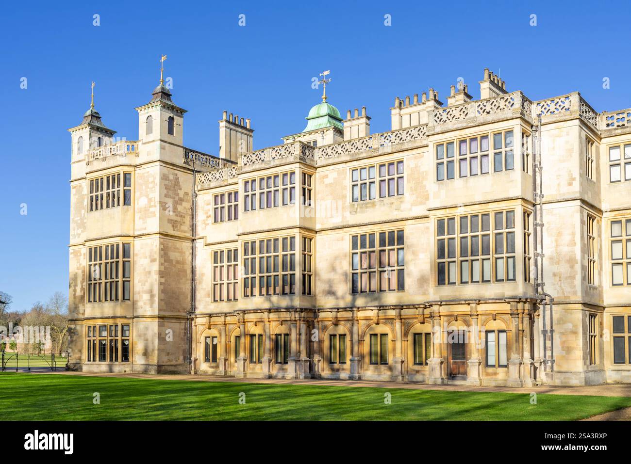 Audley End House and gardens near Saffron Walden Essex England UK Stock ...