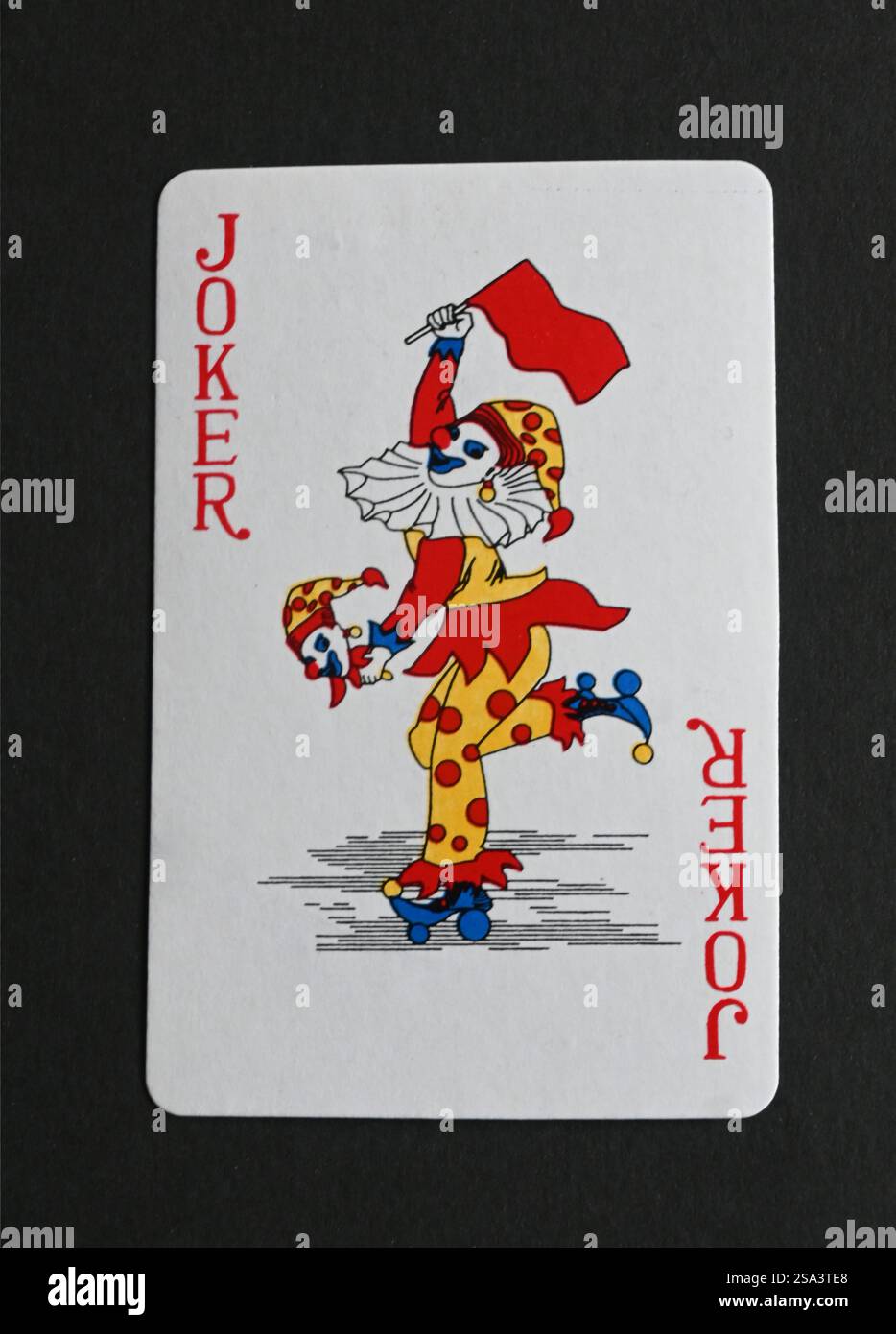 joker playing card Stock Photo - Alamy