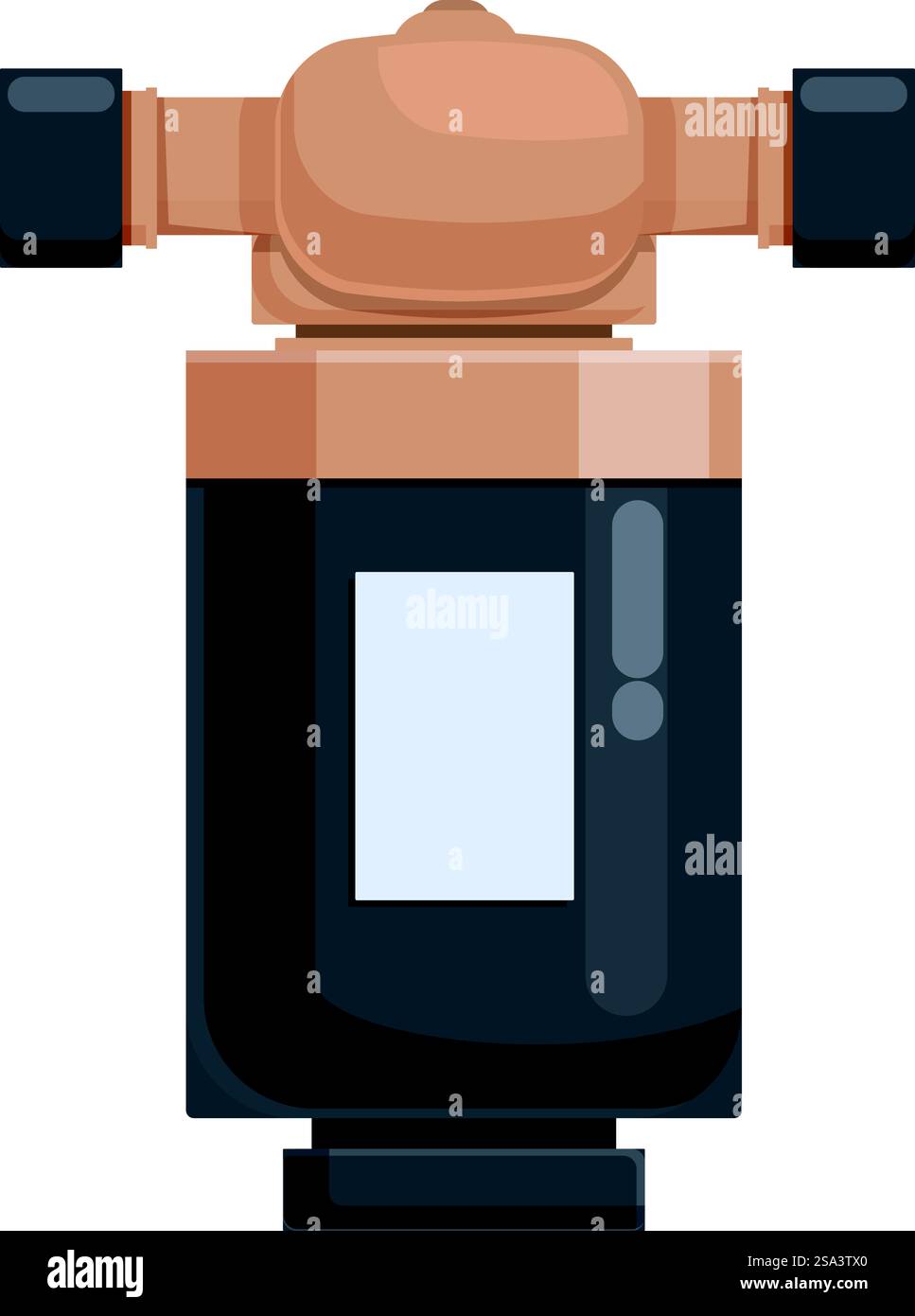 Colorful cartoon fire hydrant illustration in flat vector design ...