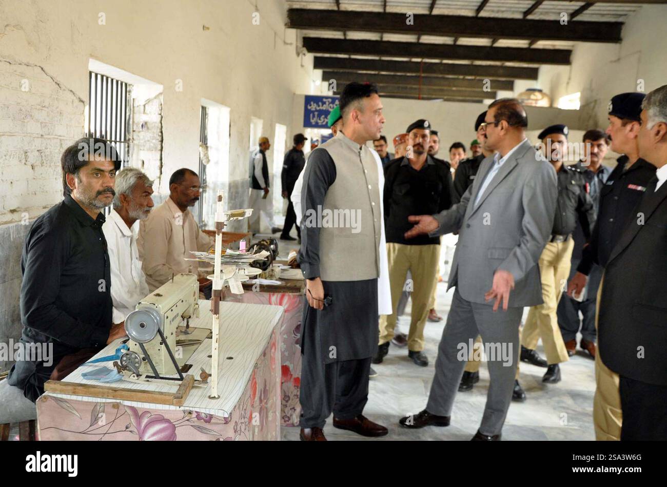 HYDERABAD, PAKISTAN, JAN 28: Inspector General (IG) of Prisons and ...