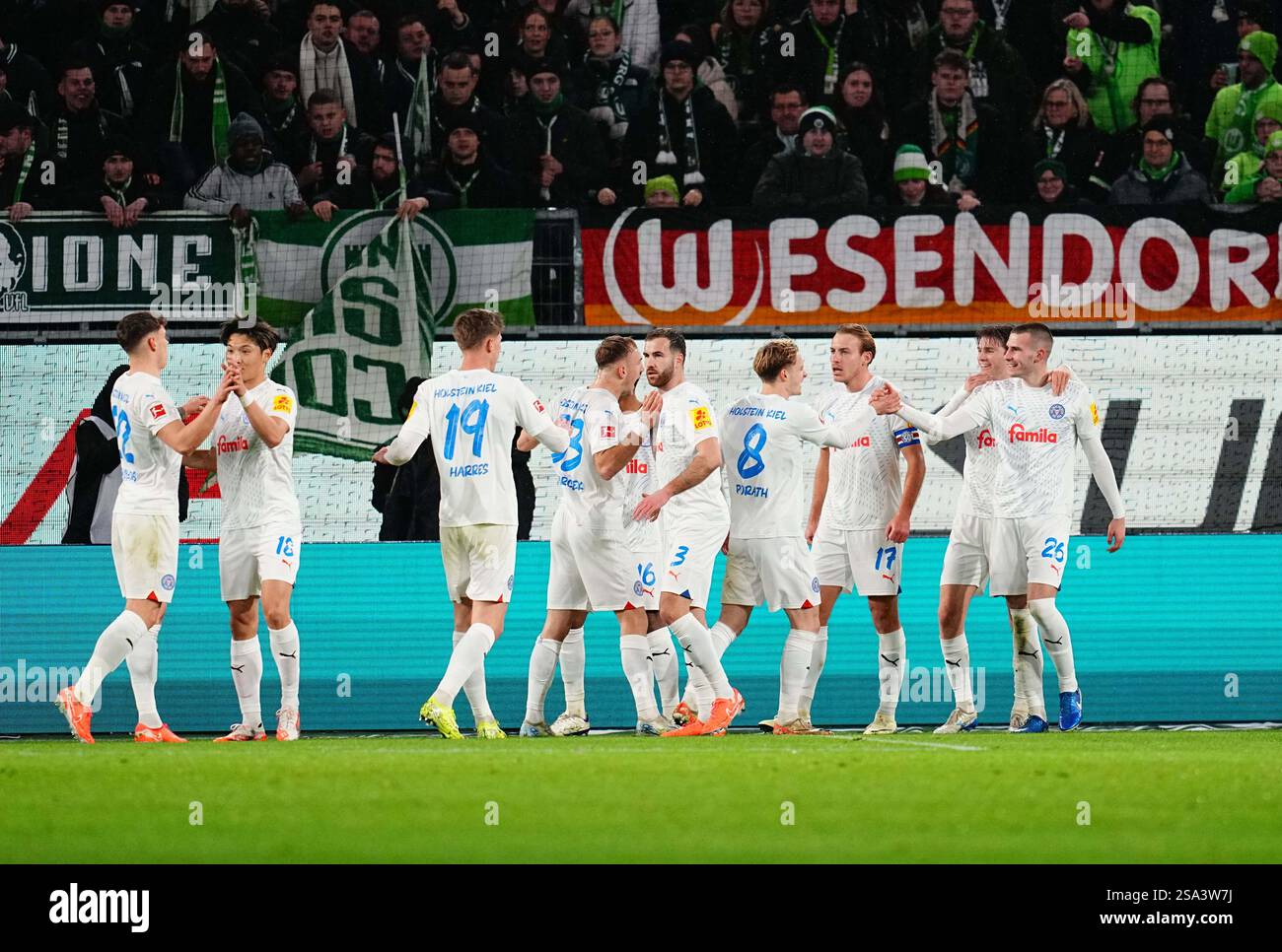Wolfsburg, Germany. 24th Jan, 2025. January 24 2025: David Zec ...