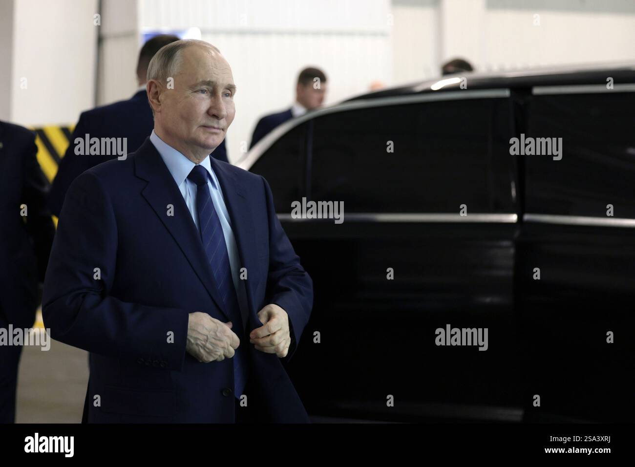 Russian President Vladimir Putin visits the AvtoVAZ car manufacturing ...