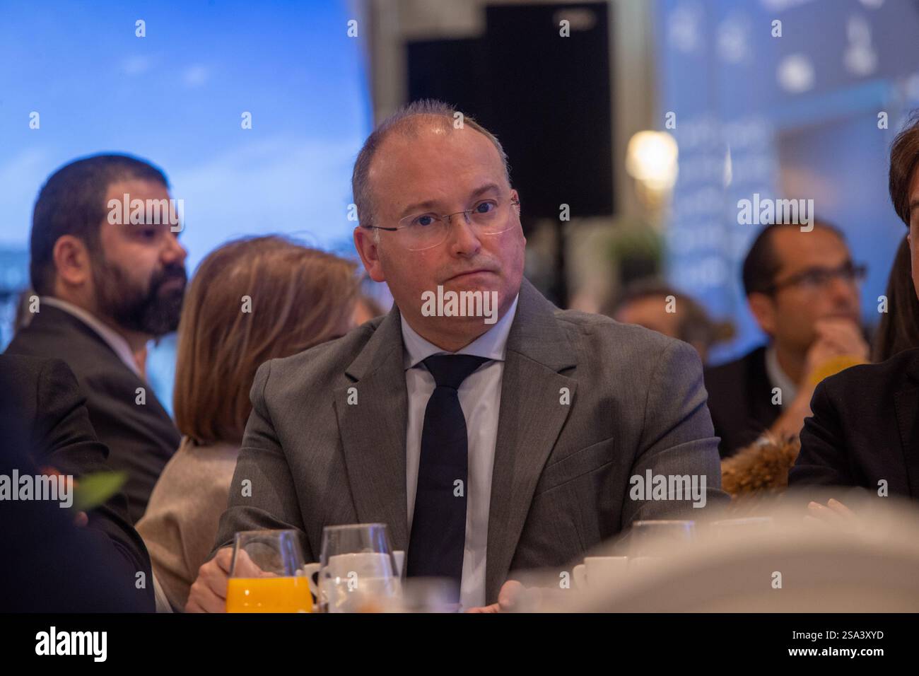 Madrid, Spain. 28th Jan, 2025. Miguel Ángel Tellado, spokesman for the ...