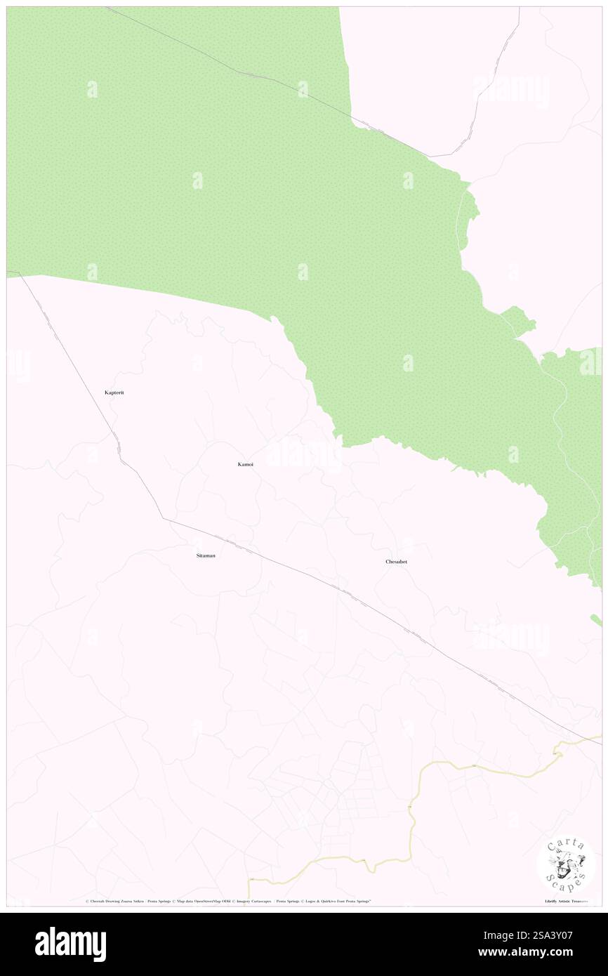 Cherangany Location, KE, Kenya, Elegeyo-Marakwet, N 1 4' 59'', N 35 16 ...