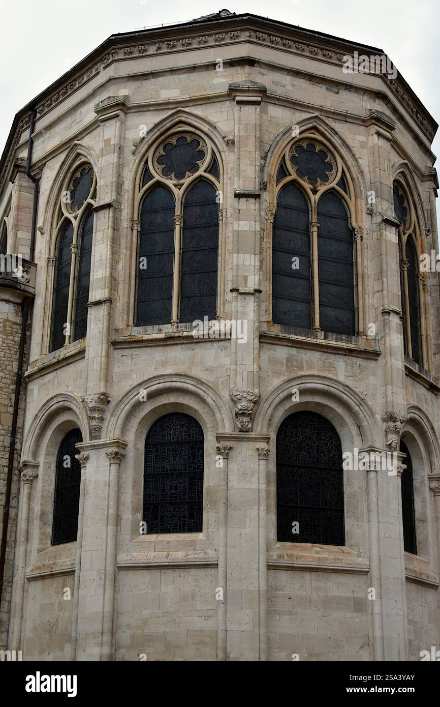 The apse of Saint-Jean Cathedral in Besançon Stock Photo - Alamy