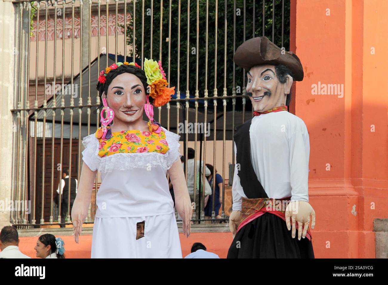 San Miguel de Allende, Guanajuato, Mexico - Jul 28 2024: Famous ...