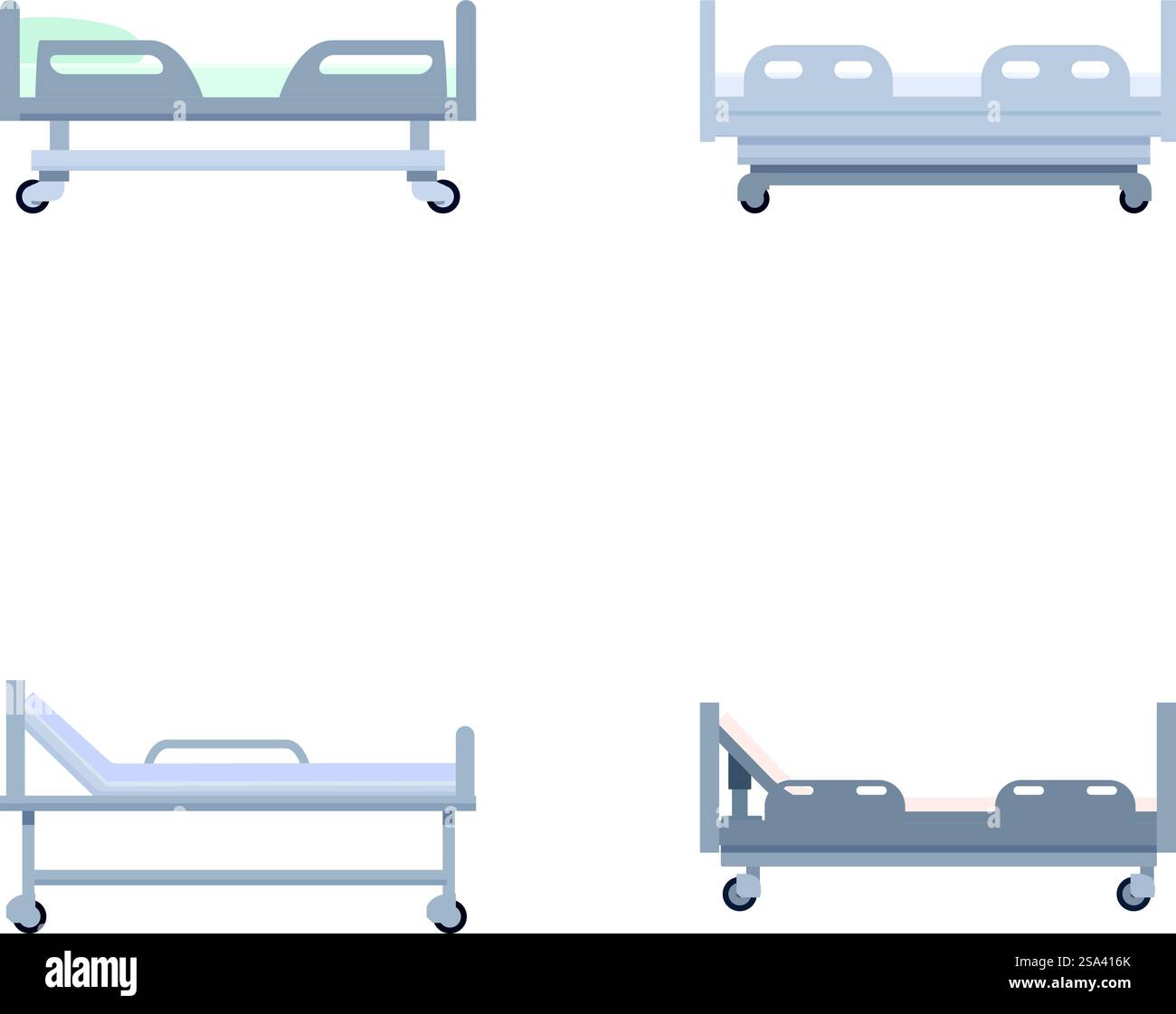Hospital beds graphic hi-res stock photography and images - Alamy