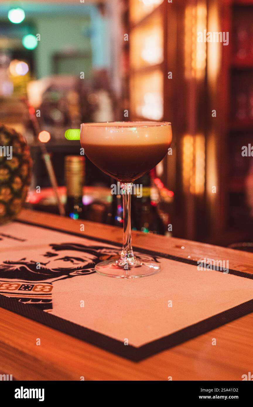 Woman standing night club hi-res stock photography and images - Alamy