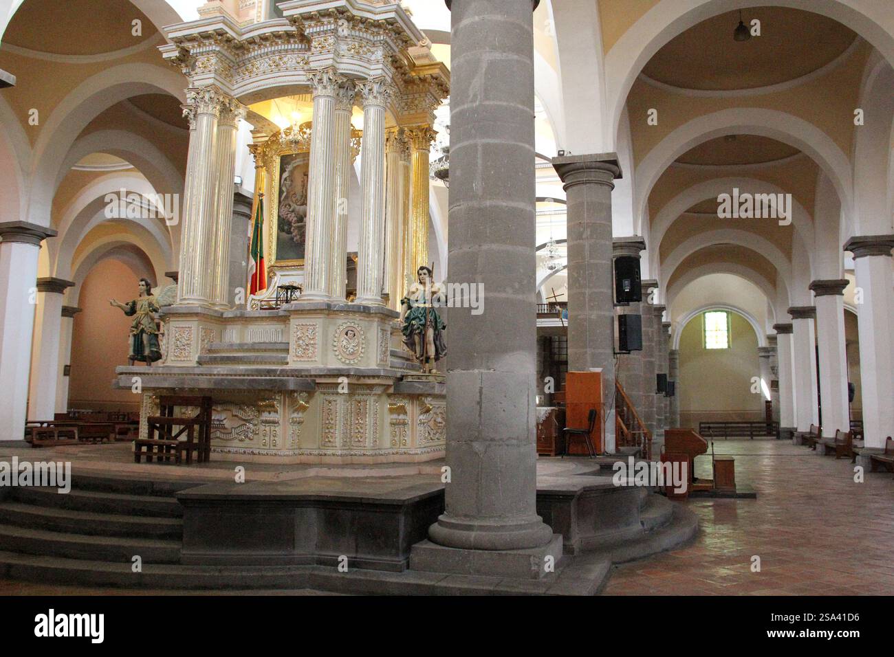 Cholula, Puebla, Mexico - Mar 16 2024: The Royal or Natural Chapel is a ...