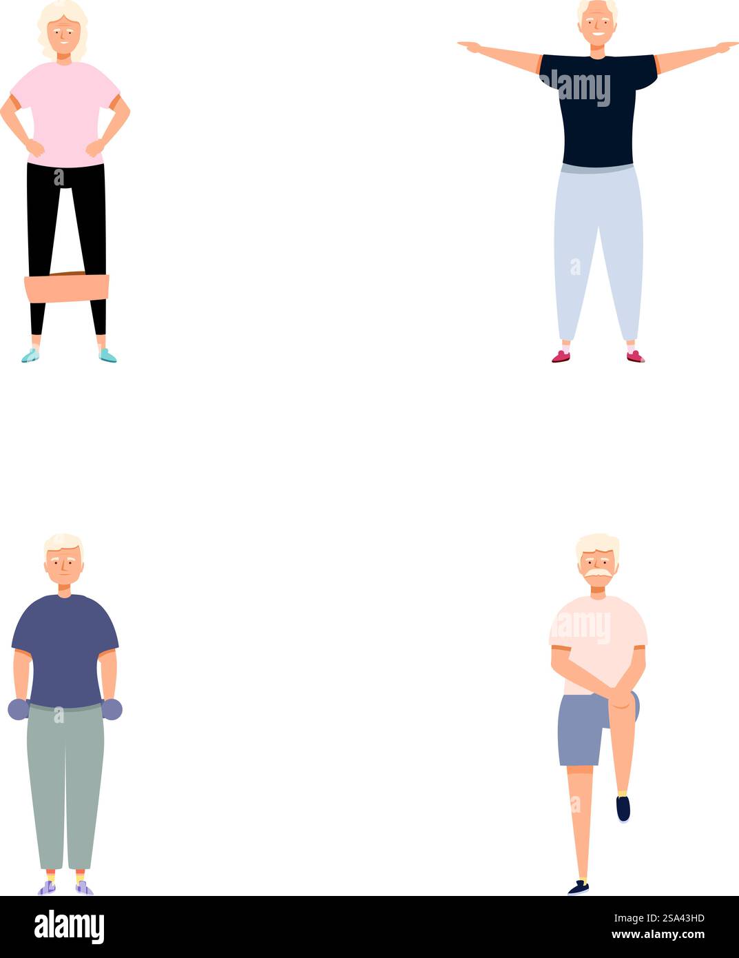 Gracefully poses Stock Vector Images - Alamy