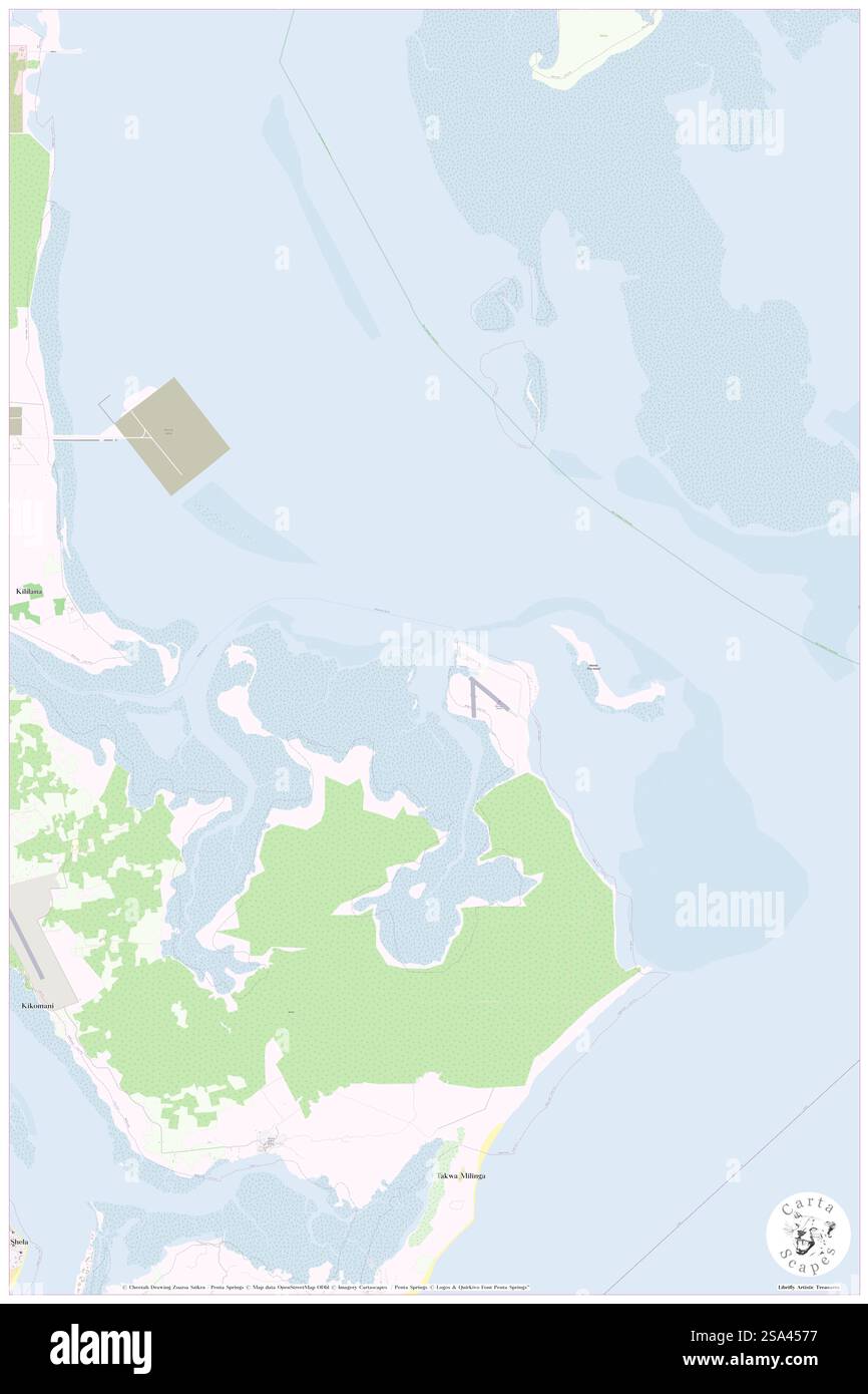 Mto Kilindini, KE, Kenya, Lamu, S 2 13' 25'', N 40 57' 52'', map ...