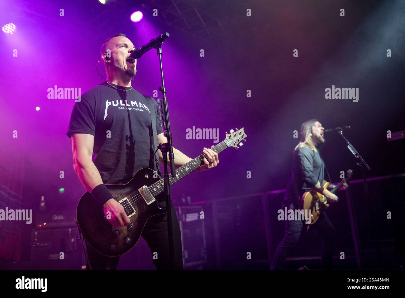 January 27, 2025: Tremonti performs at Magazzini Generali in Milan ...