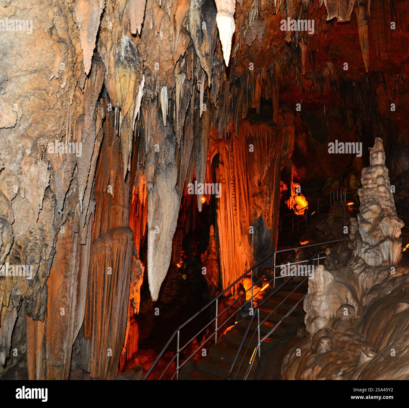 Dim Cave in Alanya, Antalya, Turkey Stock Photo - Alamy