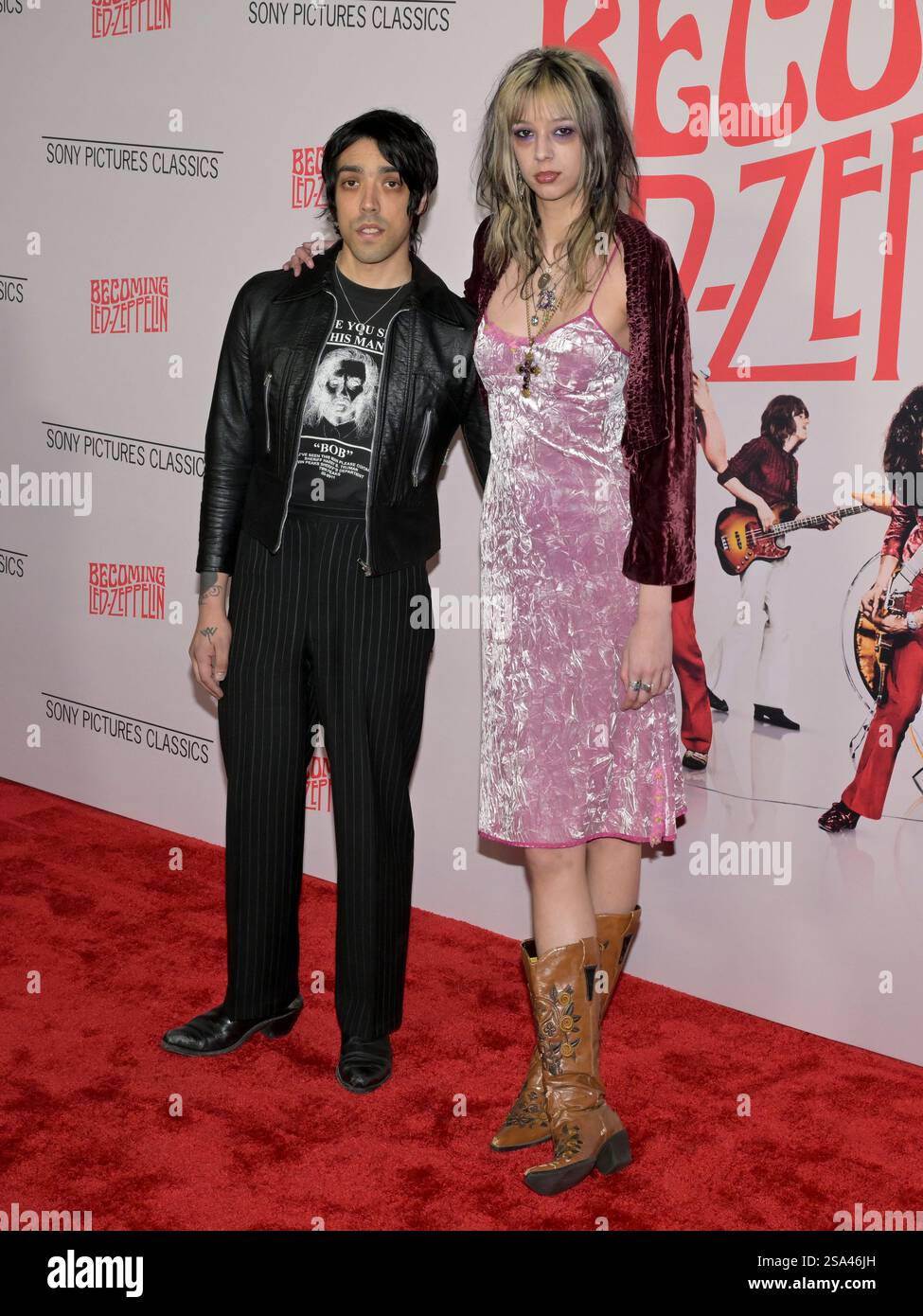 Hollywood, California, USA. 27th Jan, 2025. Gilbert Trejo and Arrow de ...