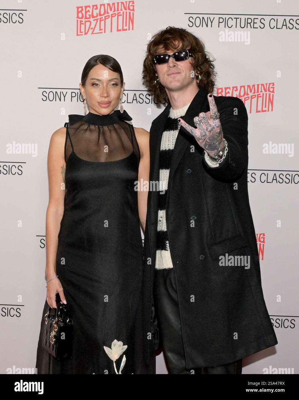 Hollywood, California, USA. 27th Jan, 2025. Rosalie Jackson, and Jager ...