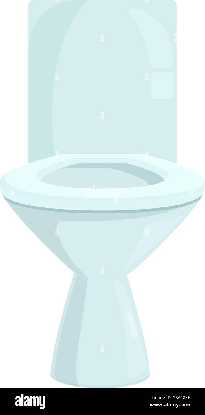 White ceramic toilet bowl with a cistern on the wall is a necessary ...