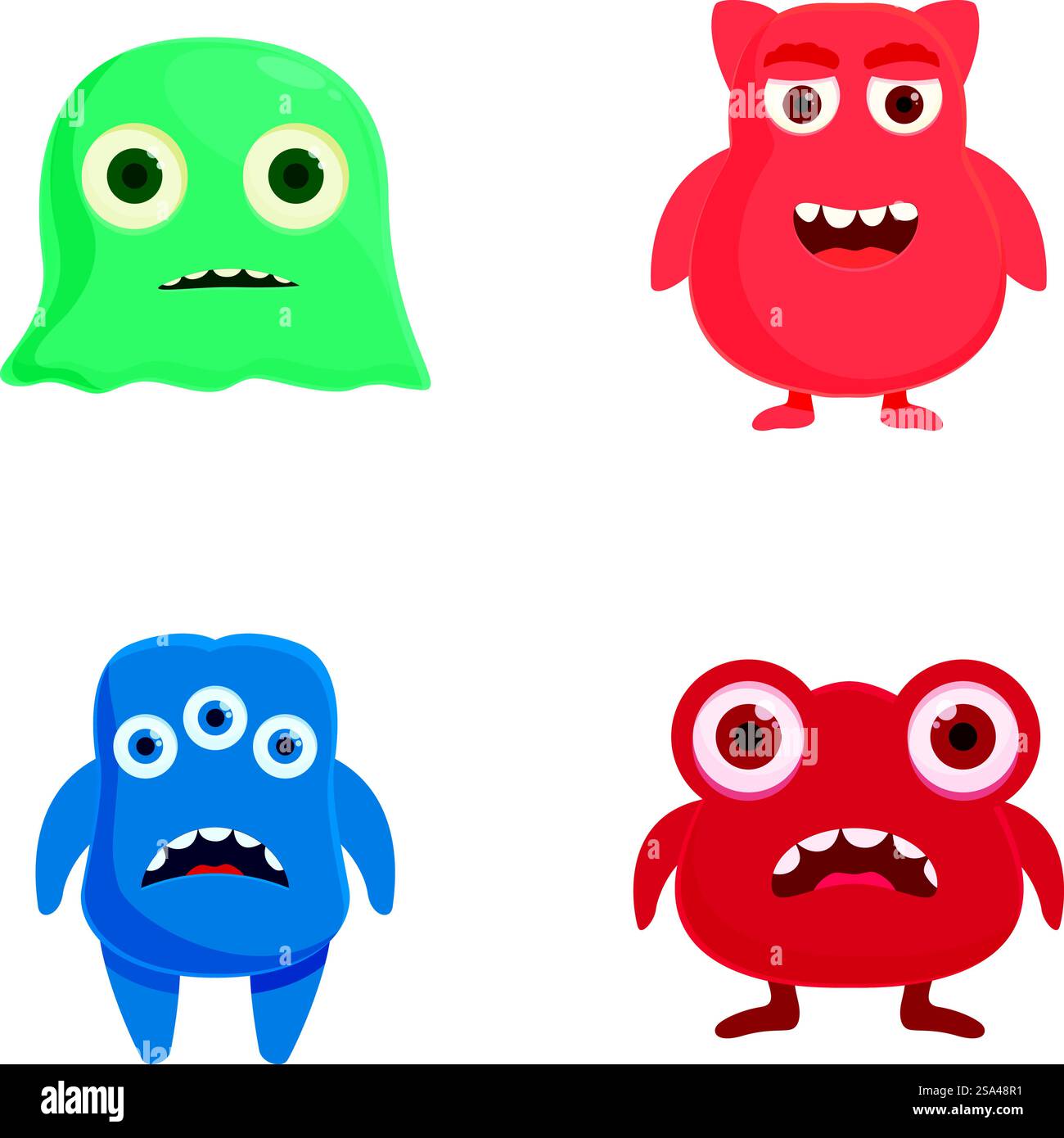 Animated monster hi-res stock photography and images - Alamy