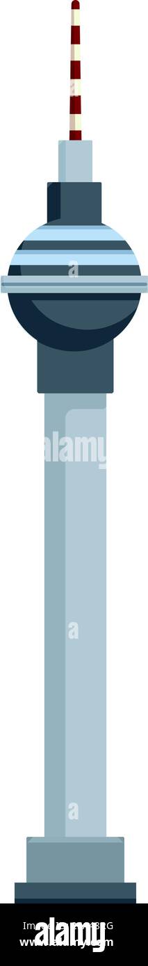 Illustration of the iconic berlin tv tower hi-res stock photography and ...