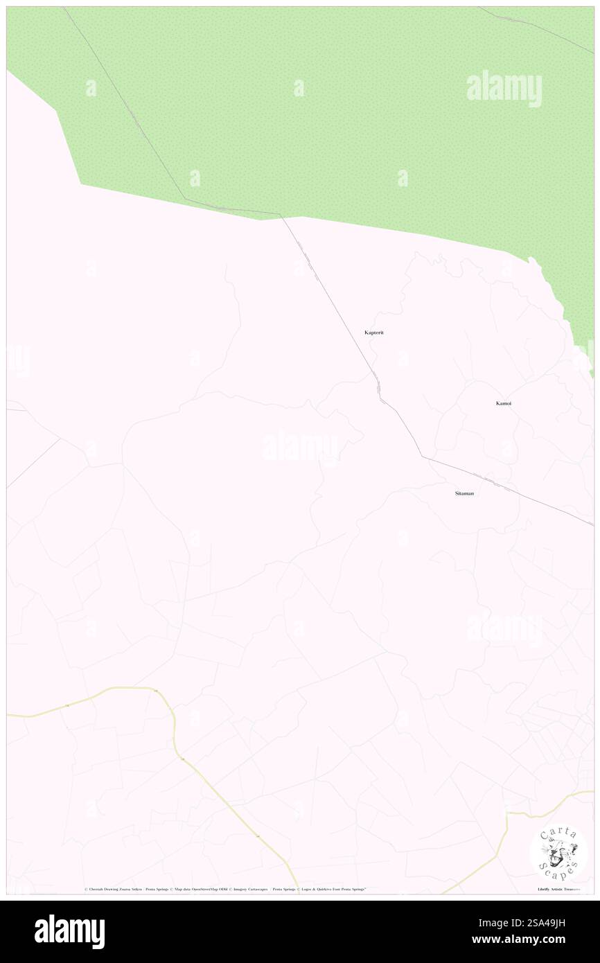 Sitaman, KE, Kenya, Trans Nzoia, N 1 4' 26'', N 35 13' 18'', map ...